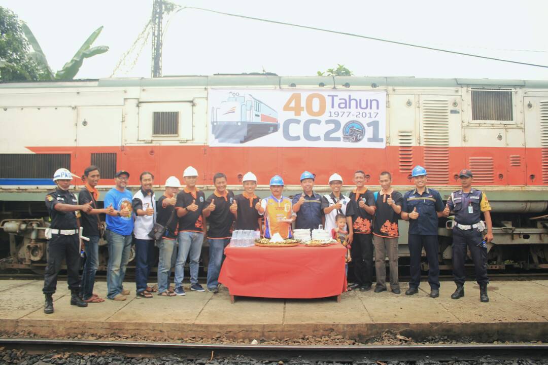 IRPS Mengadakan Syukuran "40 Tahun Lokomotif CC201 di Indonesia" – IRPS